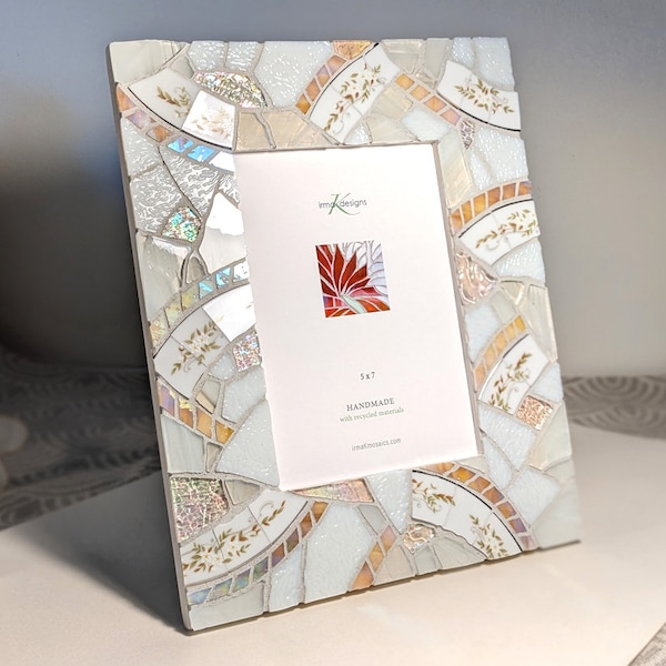 Mosaic Photo Frame - Etsy