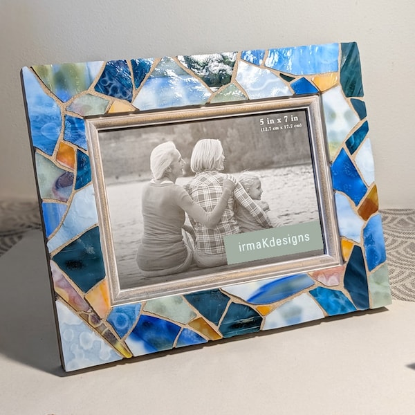 Mosaic Picture Frame - Etsy