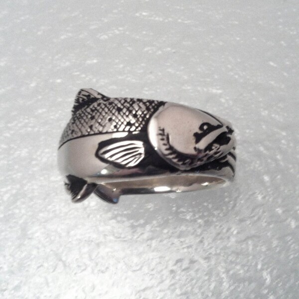 Salmon Ring - Etsy