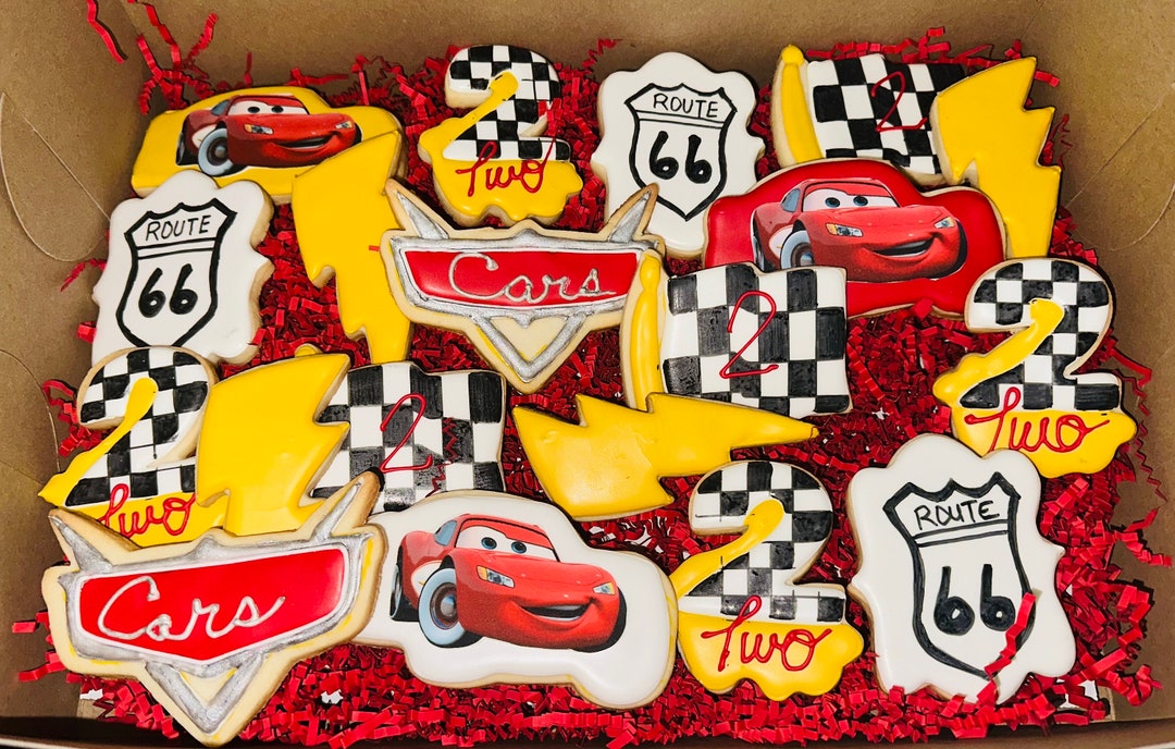 Cars Themed Cookies - Etsy