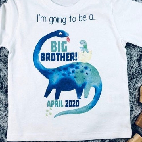 Promoted To Big Brother Shirt Pregnancy Announcement Shirt Etsy