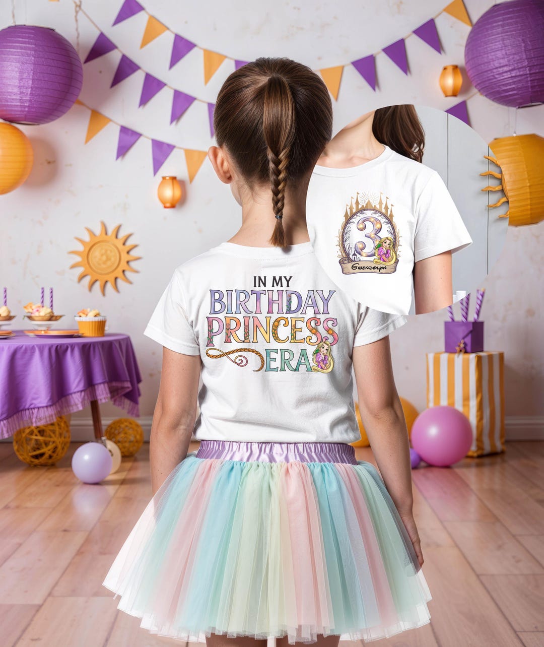 Rapunzel "in My Birthday Princess Era" Personalized Shirt – Custom ...