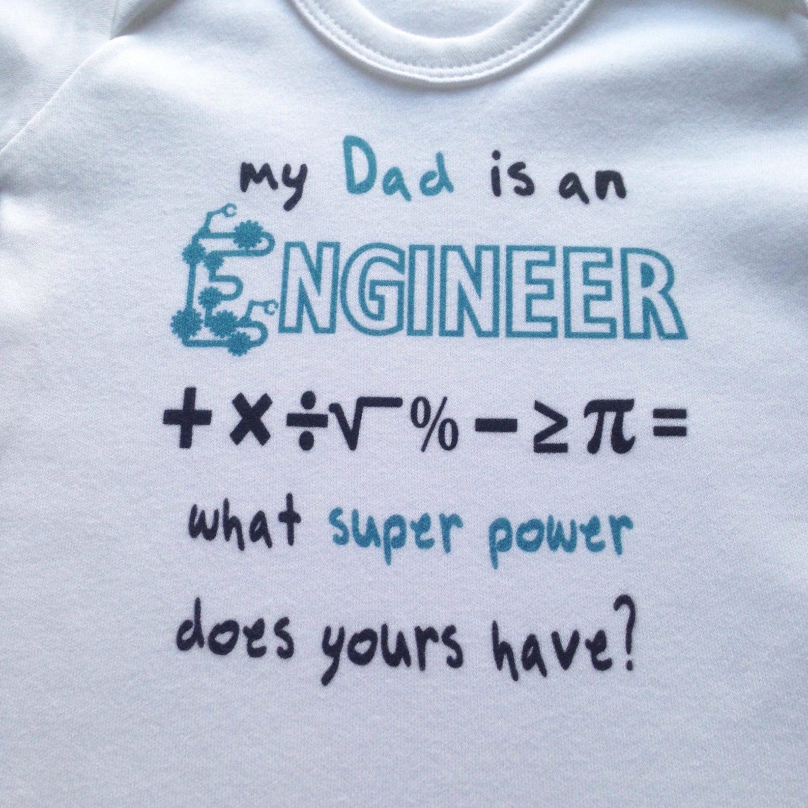 My Dad is an Engineer Father To Be Dad's Engineer | Etsy