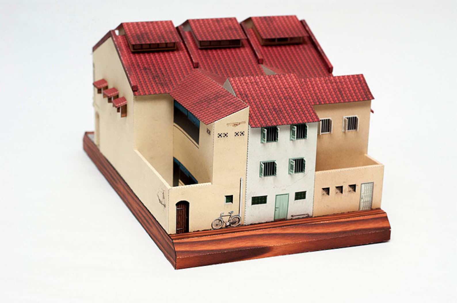 DIY 3D Paper Model Singapore Chinatown Shophouse Kit 1 - Etsy