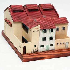 DIY 3D Paper Model - Singapore Chinatown Shophouse Kit 1 - Etsy