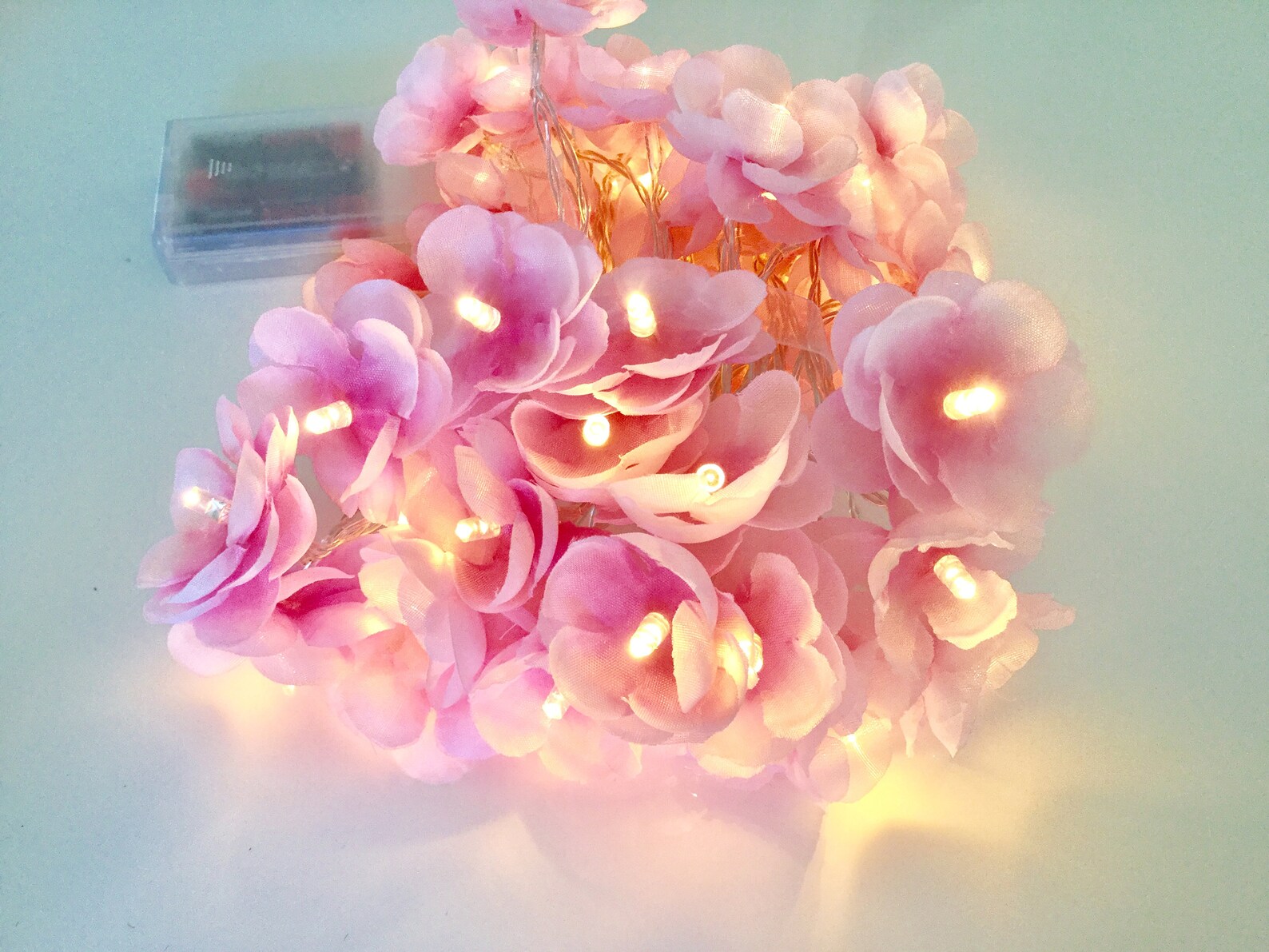 Cherry Blossom Fairy Lights 10m/38.2 Ft Sakura Led Fairy - Etsy