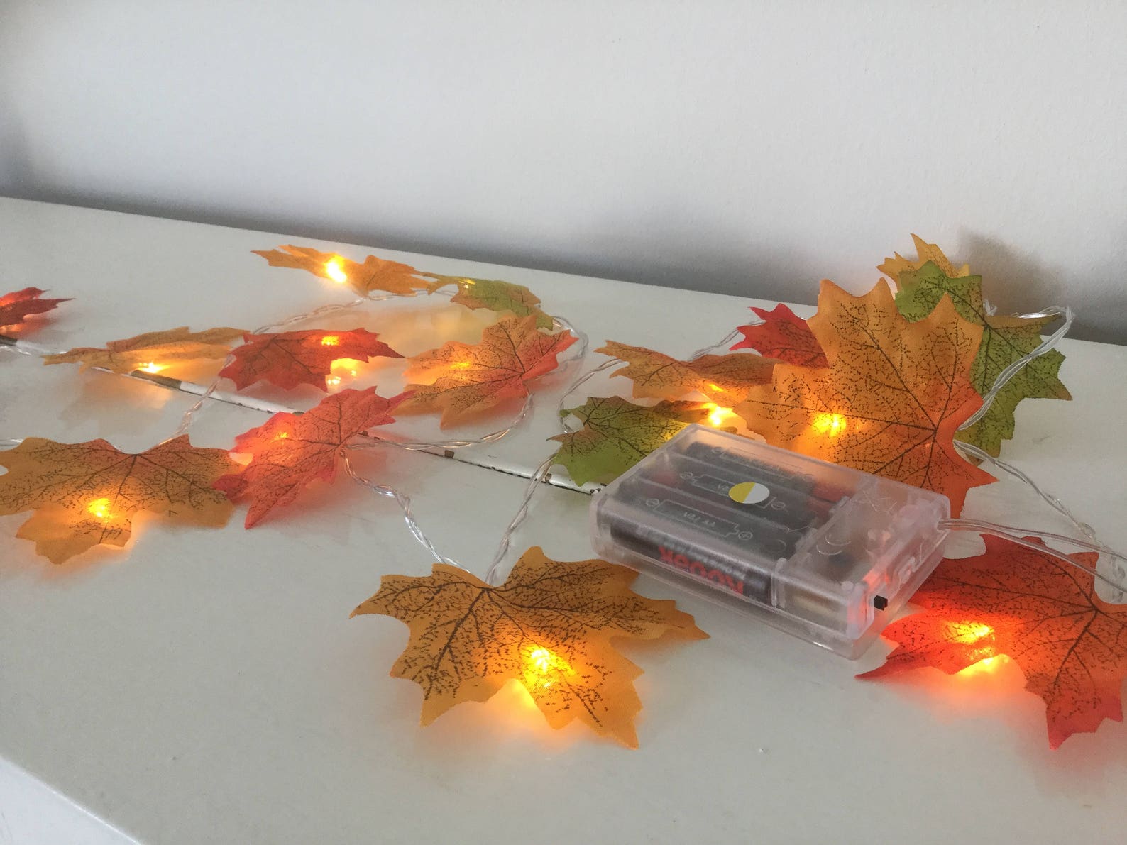 2-10 M Autumn Fairy Lights String Lights Battery Operated - Etsy