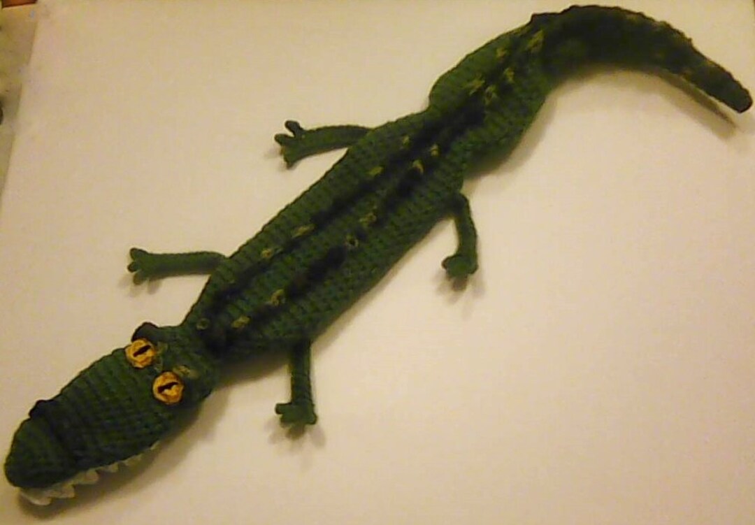Crochet Digital Pdf Pattern for Ghillie-gator Scarf Pattern Mengys Pdf ...