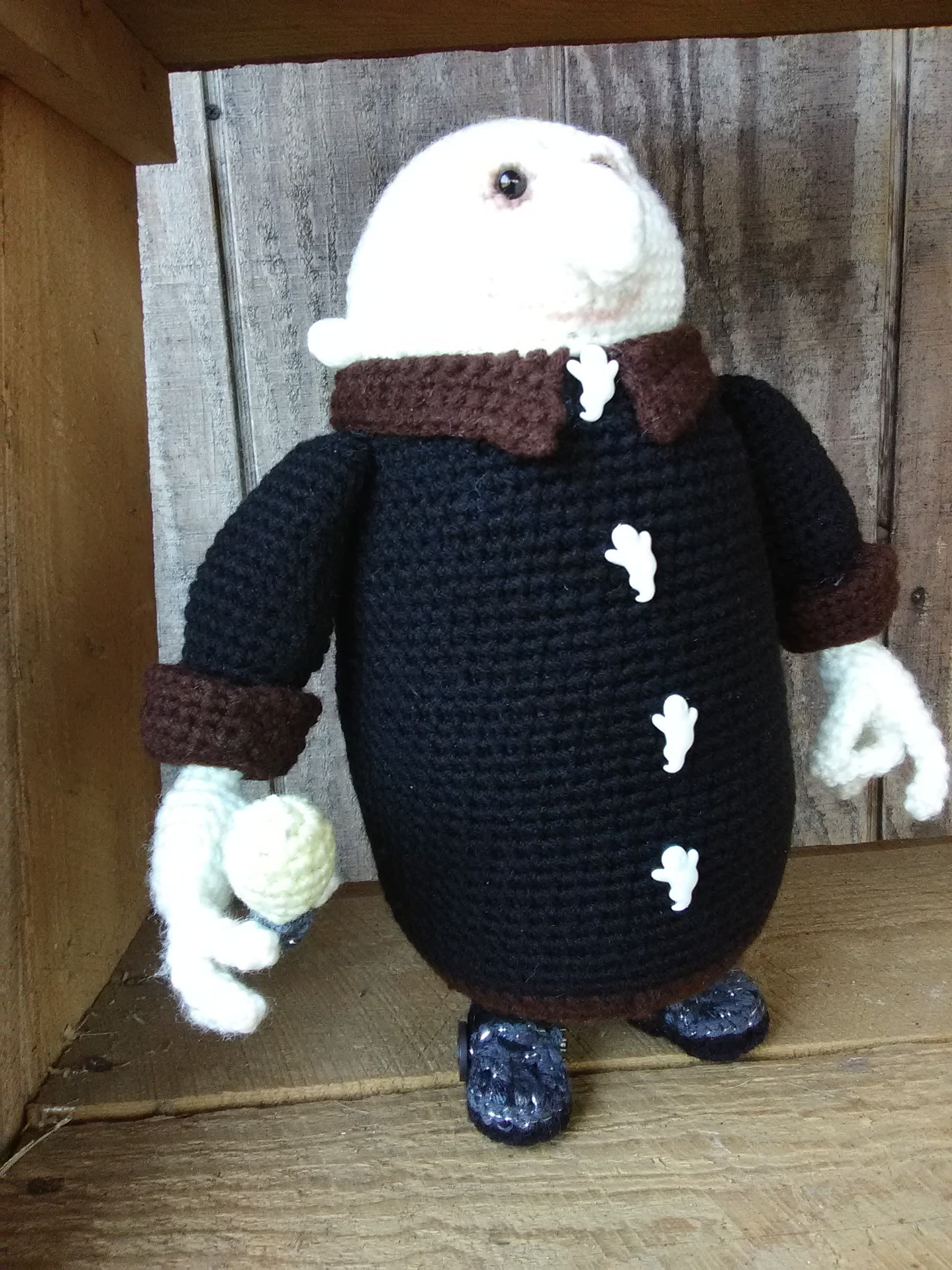 Crochet Digital Pdf Pattern for Uncle Fester and Light Bulb! PDF ONLY ...