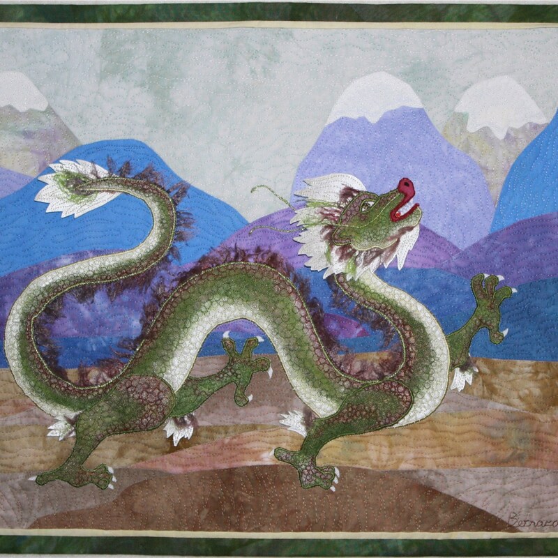 Dragon Applique - Etsy