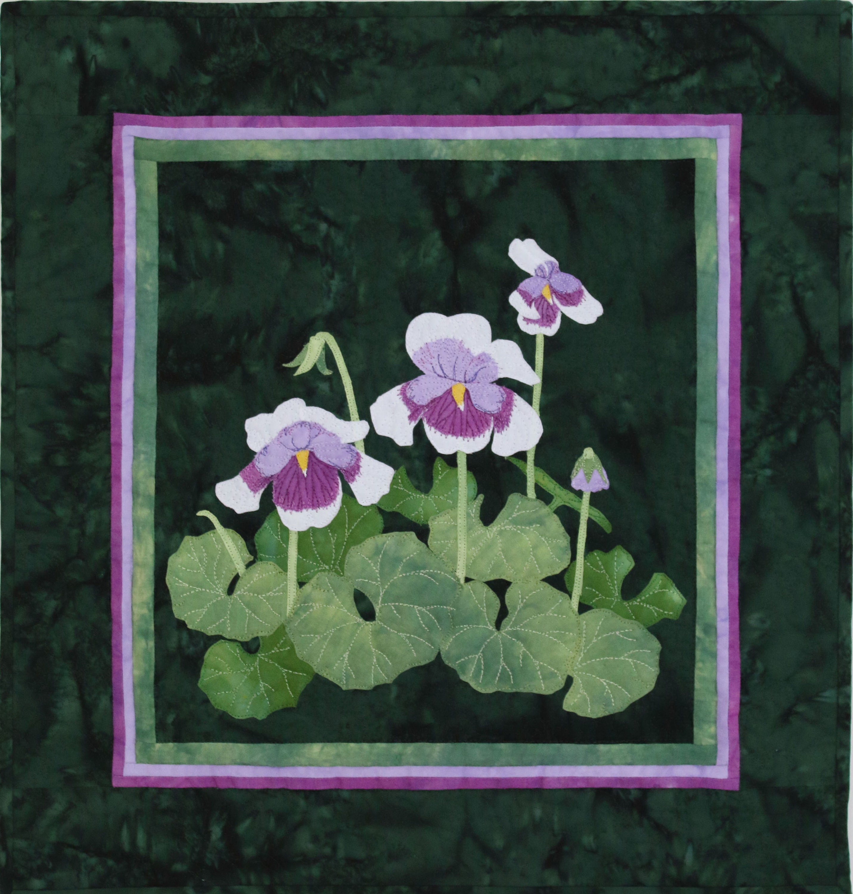 Violets Australian Natives Wall Art Quilt Pattern - Etsy