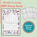 DBT Adolescent Diary Card Template (google Sheets) - Etsy