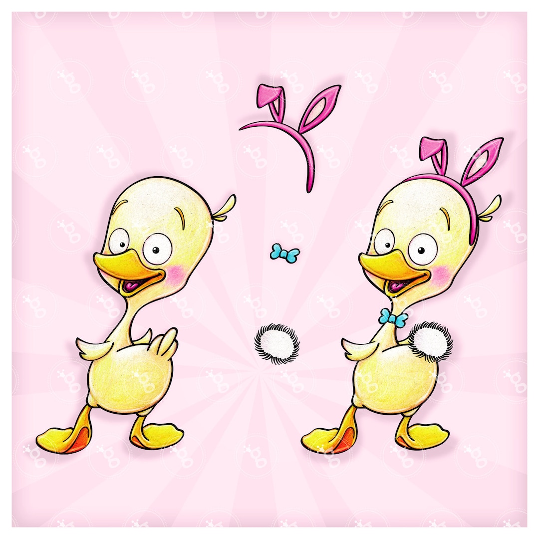 Digi Stamp Set ducky Duck - Etsy