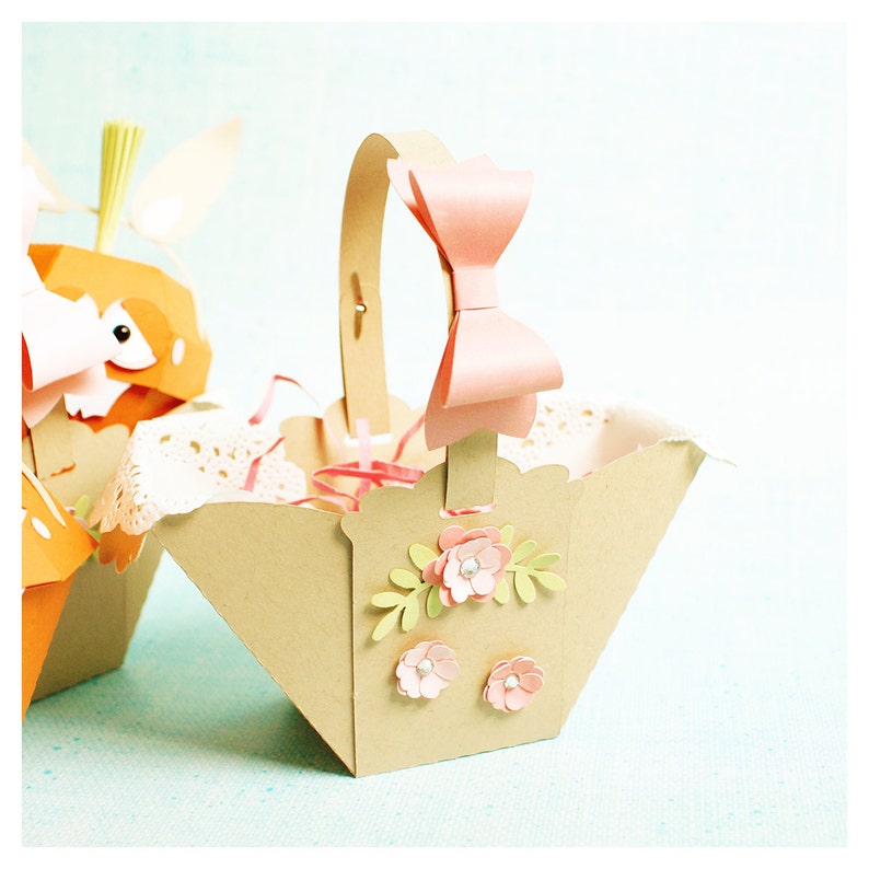 Plotterdateien Gift Set basket With Carrot V1 - Etsy