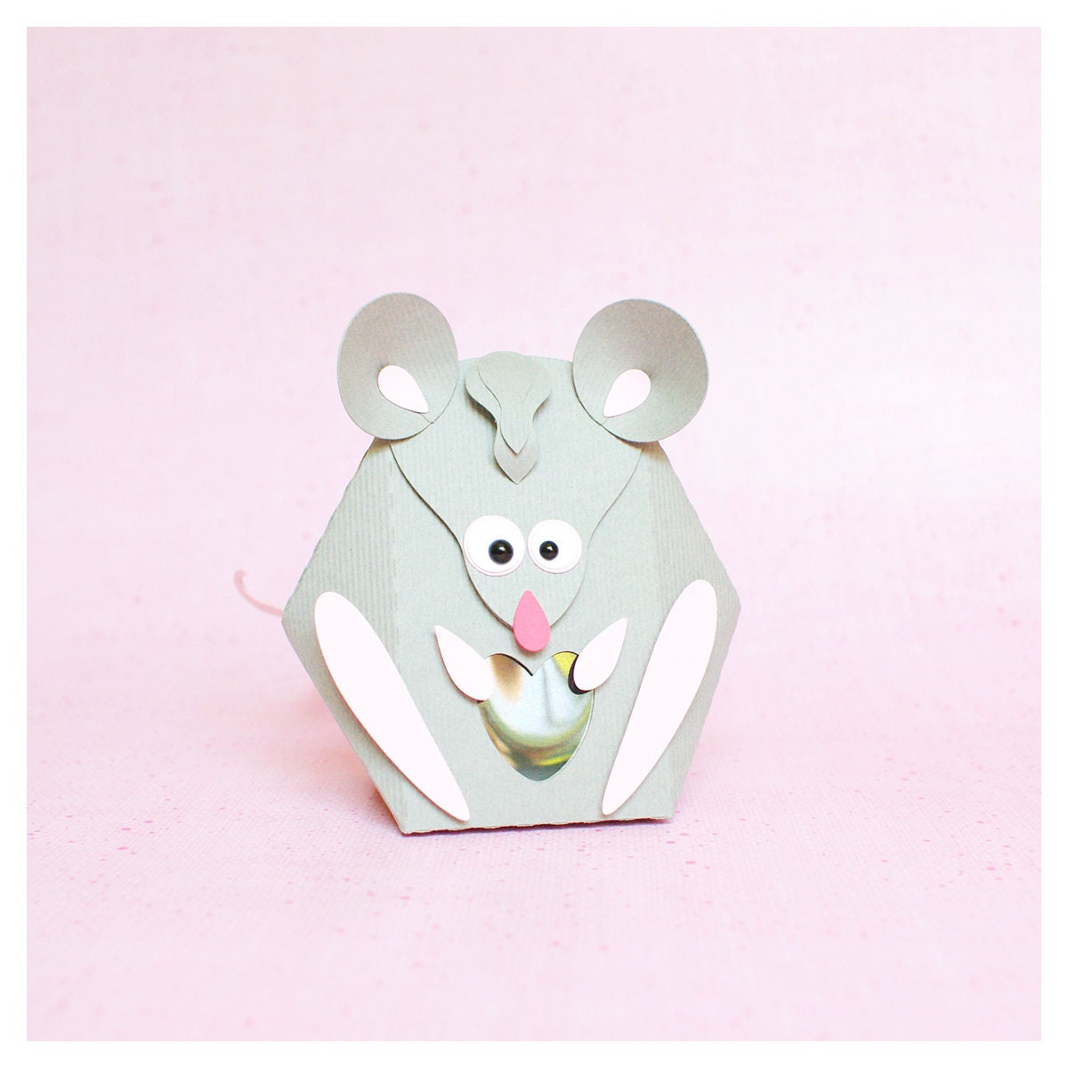 Plotter-gift Box mouse SVG DXF - Etsy UK