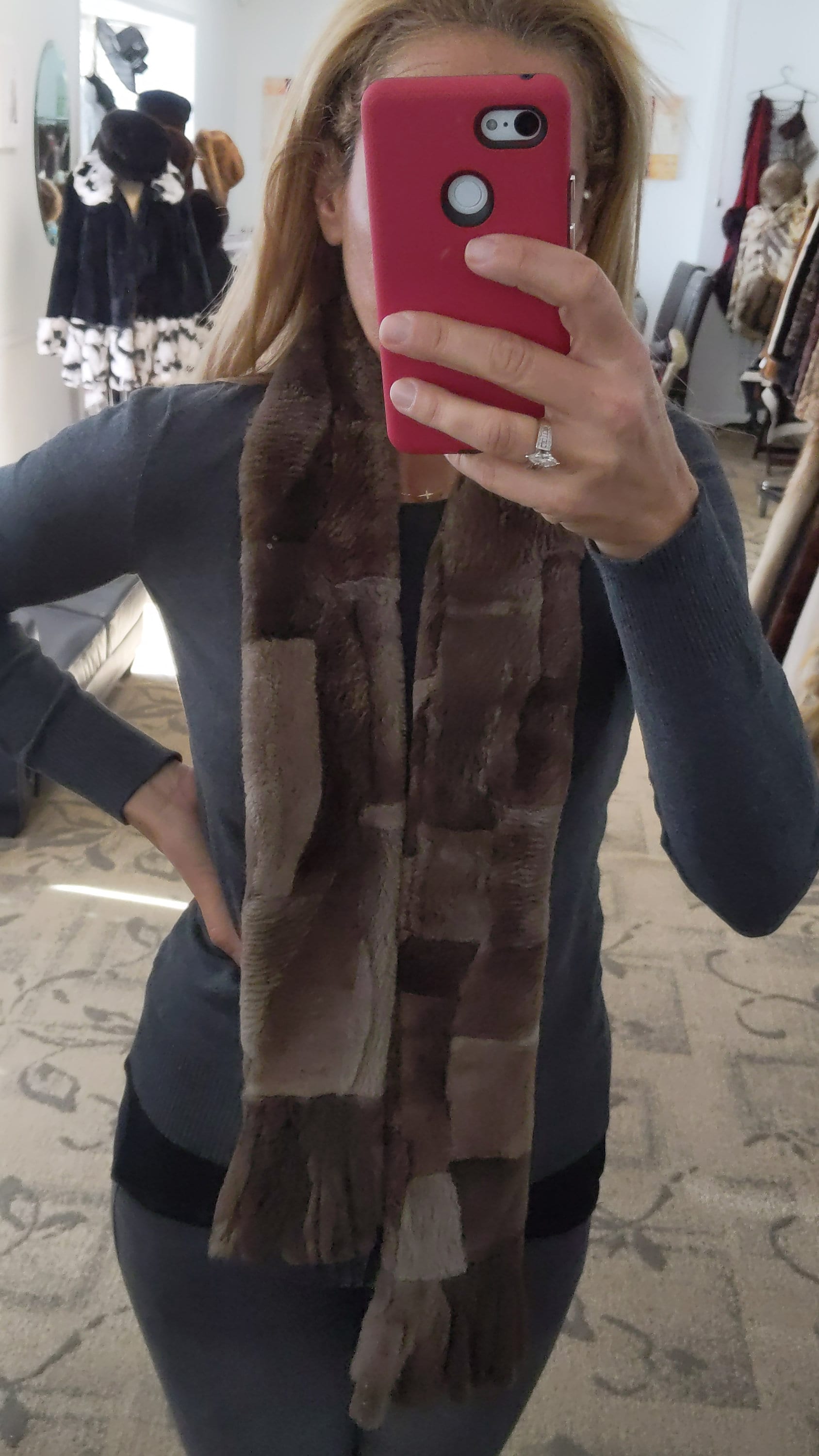 Unisex CHIC Real Shear Beaver Fur Scarf - Etsy