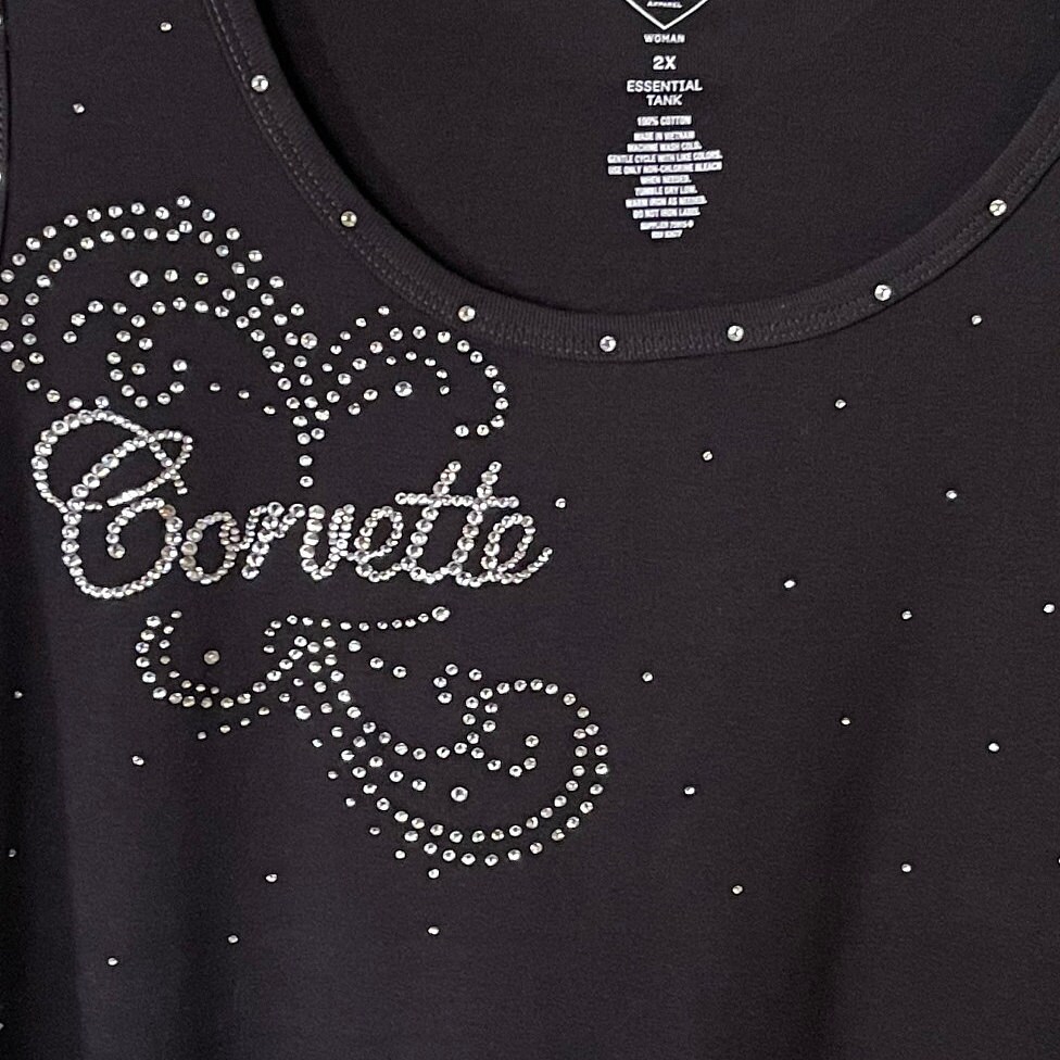 Corvette Word With Scrolling Design (know as the Henley) - Etsy