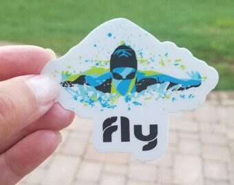 ONE SWIM goggle sunglass case swim gift swim bag tag custom | Etsy