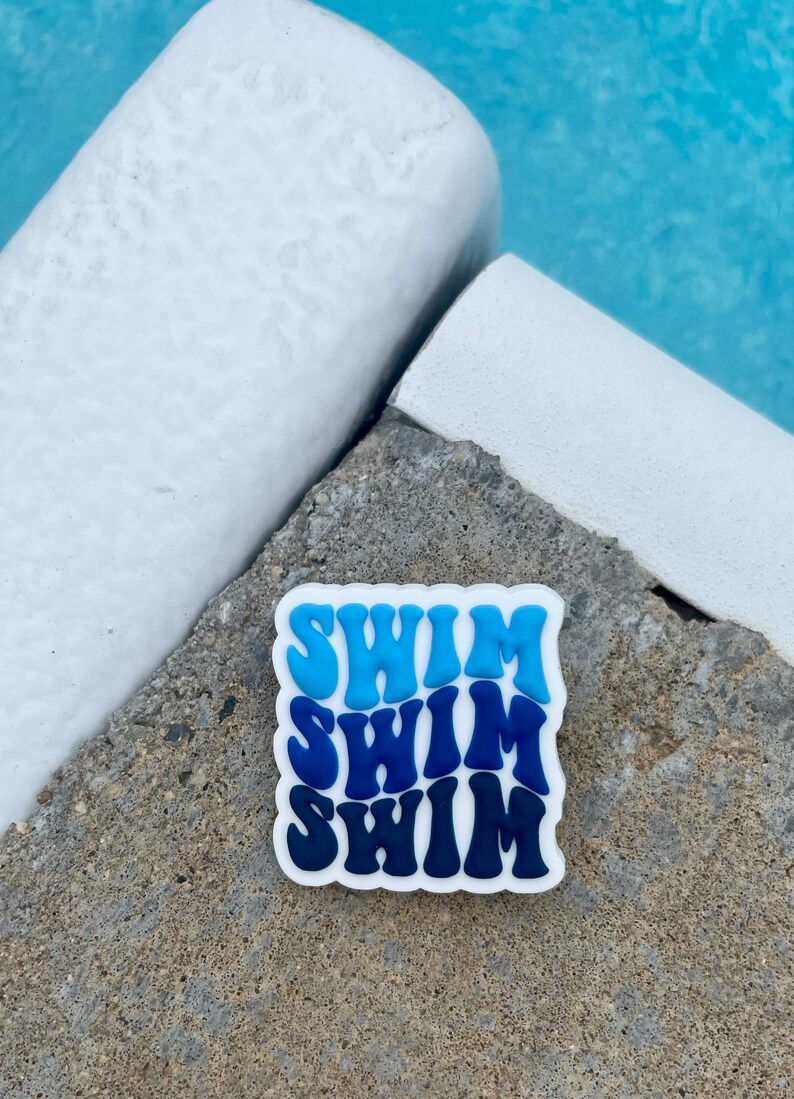Swim Charm for Crocs SWIM SWIM Swimmer Shoe Charm, Freestyle Charm ...