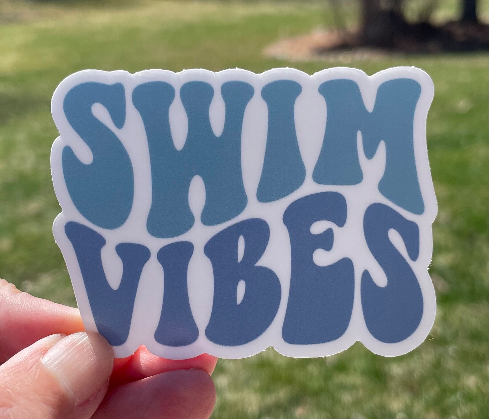 Vinyl Swim Sticker, Water Bottle Sticker, Swim Gift, Swim Team Gift ...