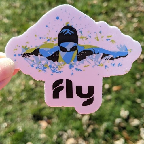 Vinyl Swim Sticker Water Bottle Sticker Swim Gift Swim Team - Etsy