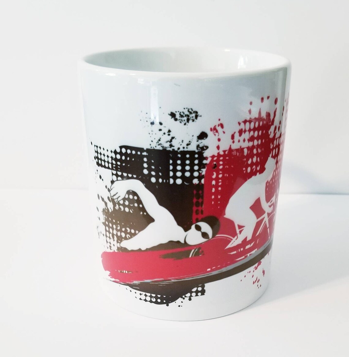 Triathlete Triathlon Coffee Mug Swim Bike Run Triathlete - Etsy
