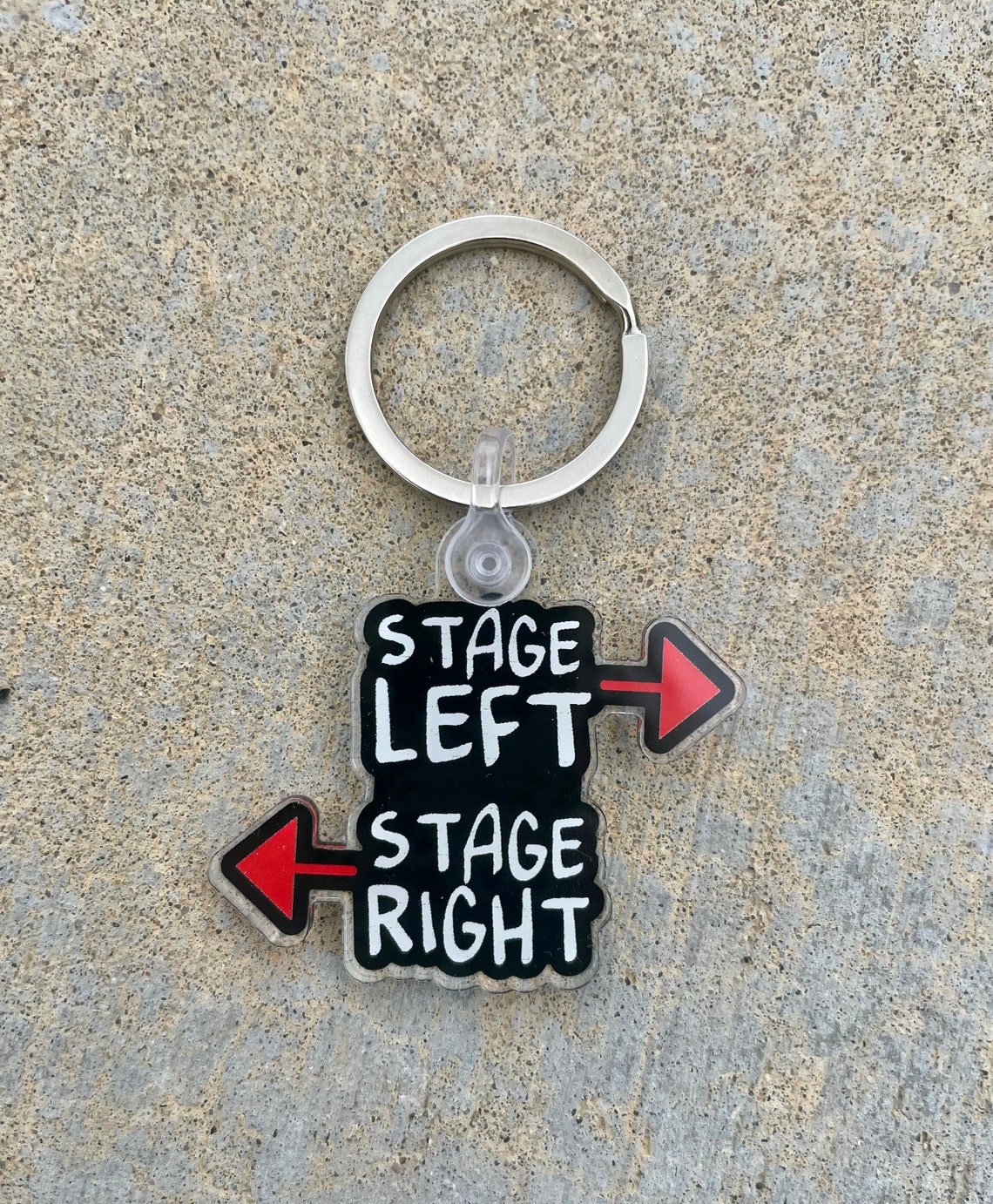 Acrylic Theatre Key Chain Theatre Gift Drama Gift Stage - Etsy