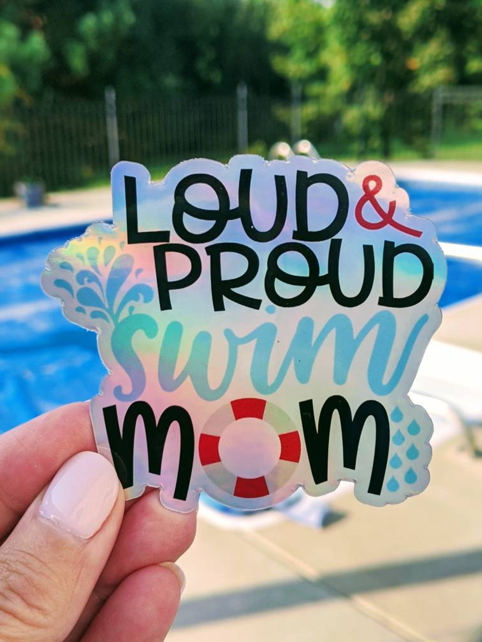 Vinyl Swim Sticker, Water Bottle Sticker, Swim Gift, Swim Team Gift ...