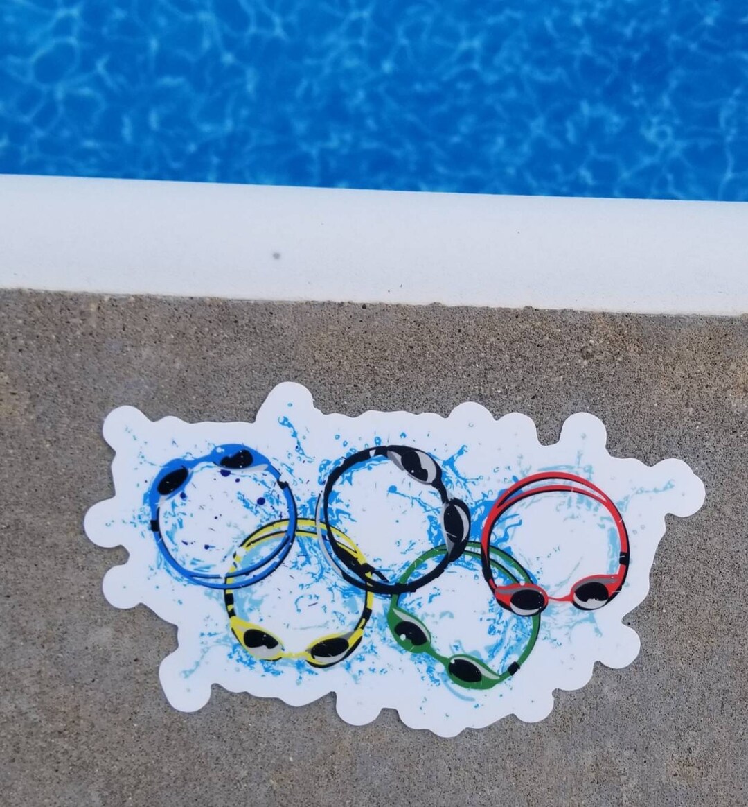 Vinyl Swim Sticker, Water Bottle Sticker, Swim Gift, Swim Team Gift ...