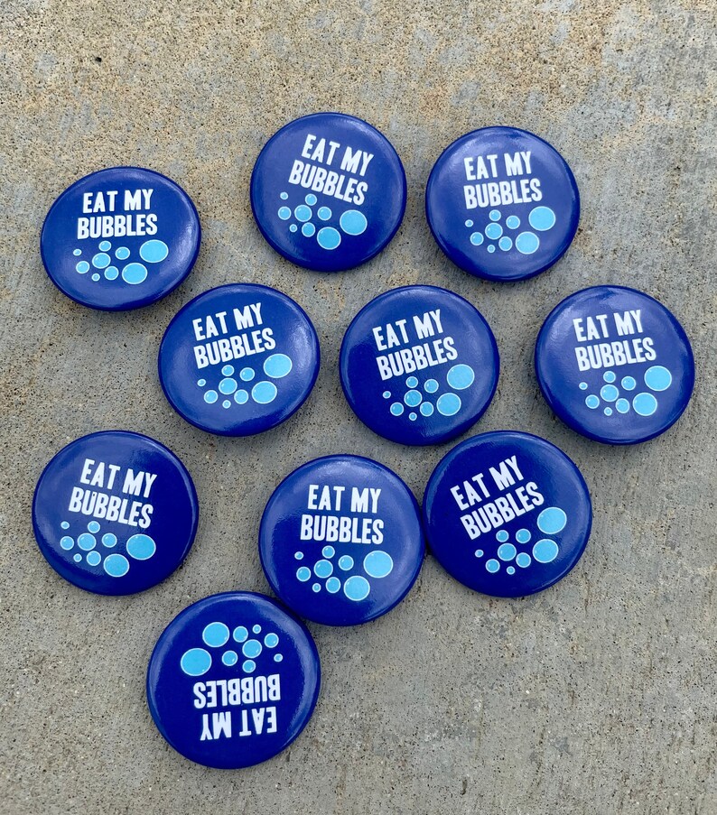 10 Swim BUTTONS, Eat My Bubbles, Swim Gift, Swim Team Gift, Swim Mom ...