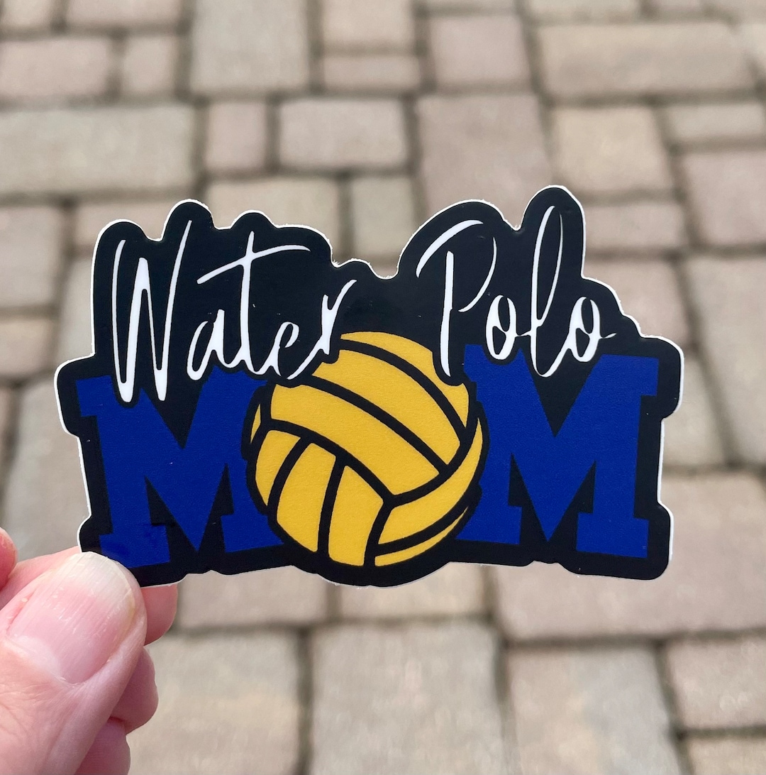 Vinyl Swim Sticker, Water Bottle Sticker, WATER Polo Sticker, Water ...