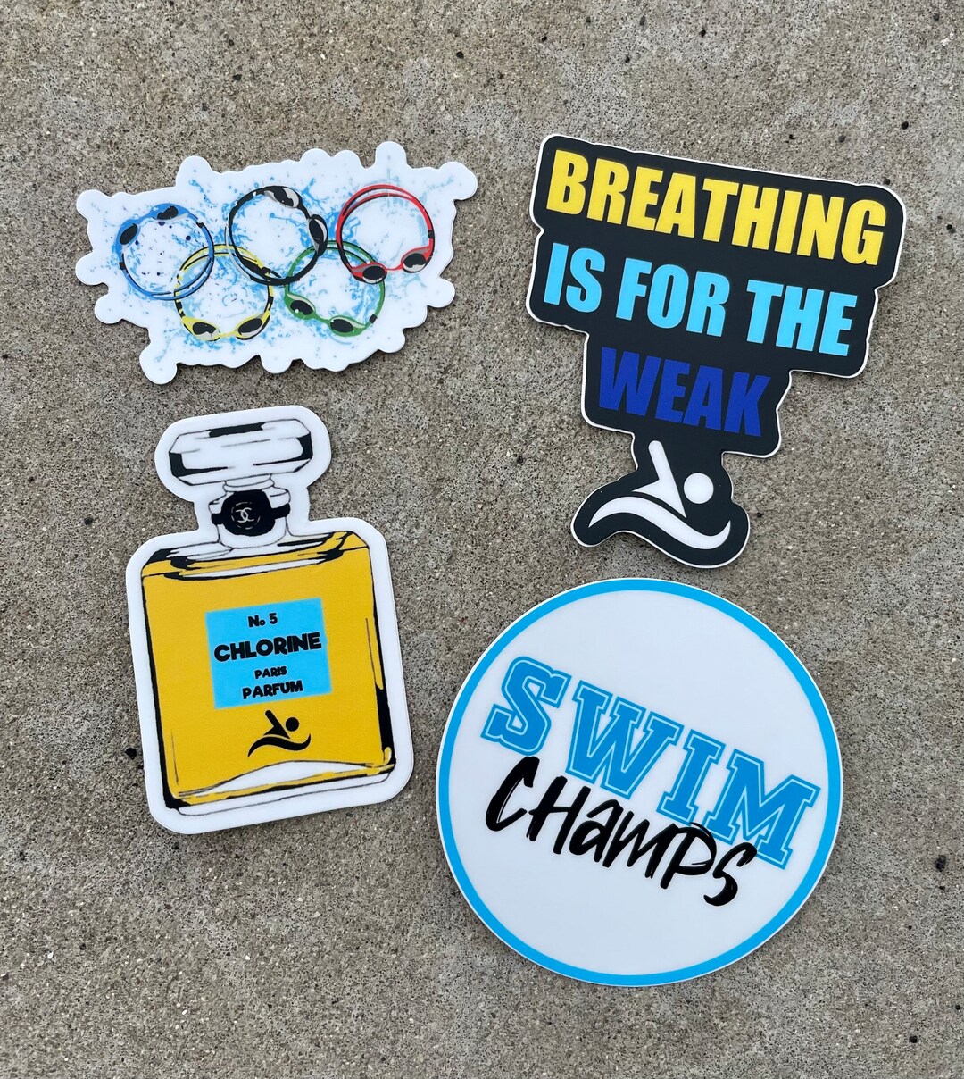 Vinyl Swim Sticker, Water Bottle Sticker, Swim Gift, Swim Team Gift ...