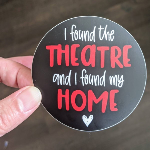 Theatre Stickers - Etsy