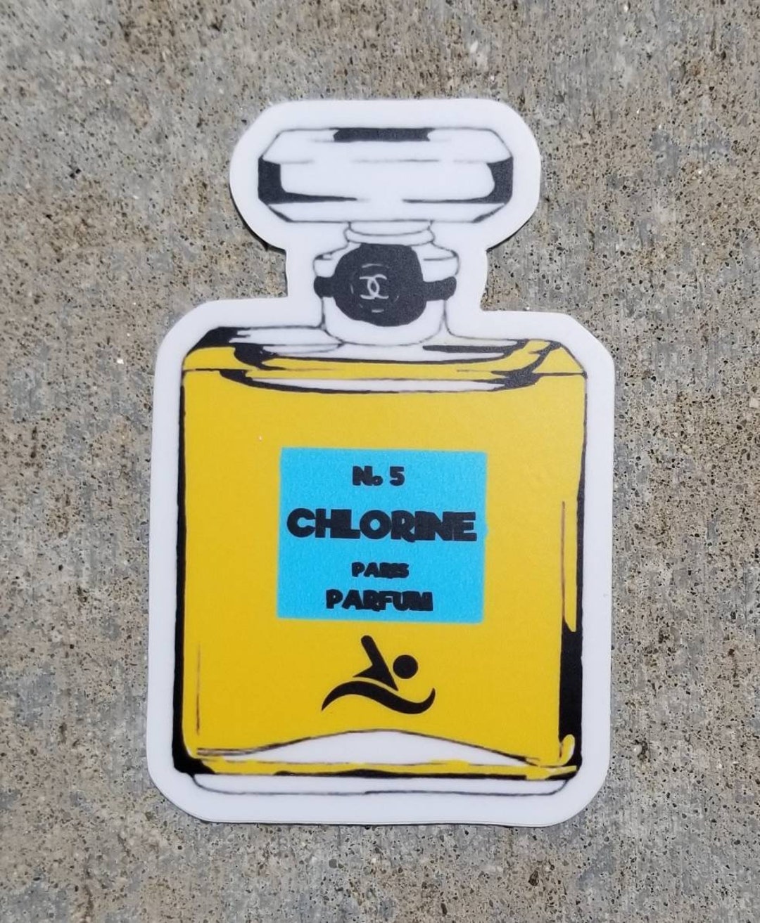 Swim Magnet Swim Gift, Swim Team Gift, CHLORINE PERFUME, Swim Coach ...