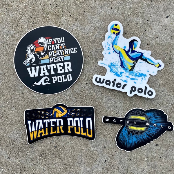 Water Polo Sticker - Etsy