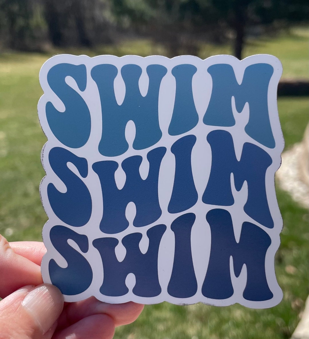 Swim MAGNET, Swim Gift, Swim Team , SWIM Swim SWIM, Swim Coach ...