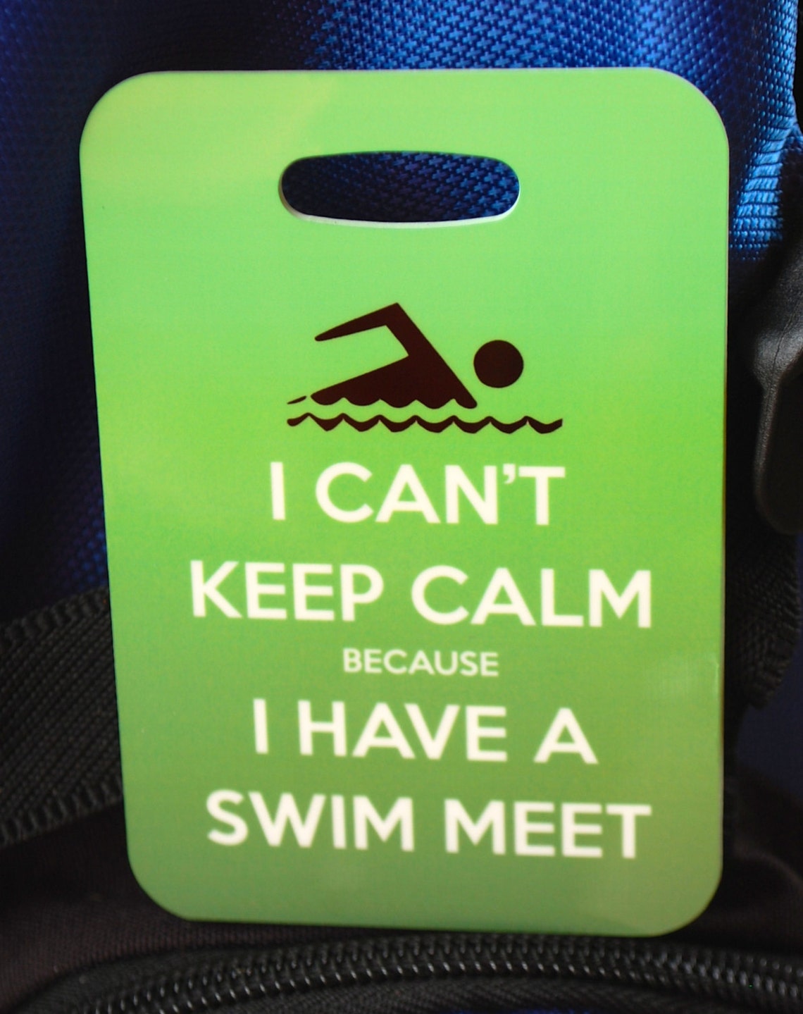 Swim Bag Tag Sport Bag Tag Swim Team Bag Tag Swim Party - Etsy