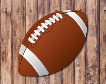 Wooden Football Sign - Etsy