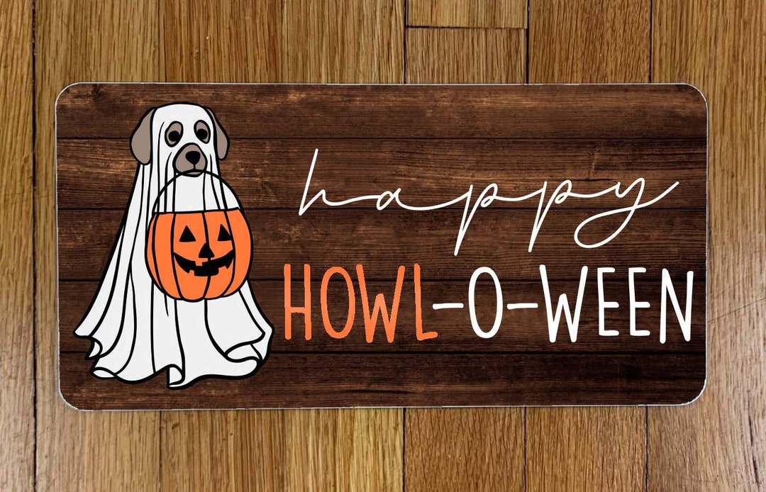 Happy Howl-o-ween Wreath Sign - Etsy