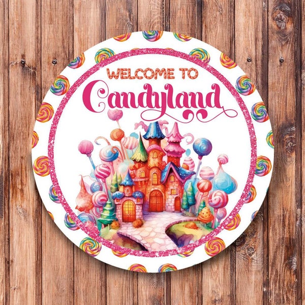 Candyland Sign - Etsy