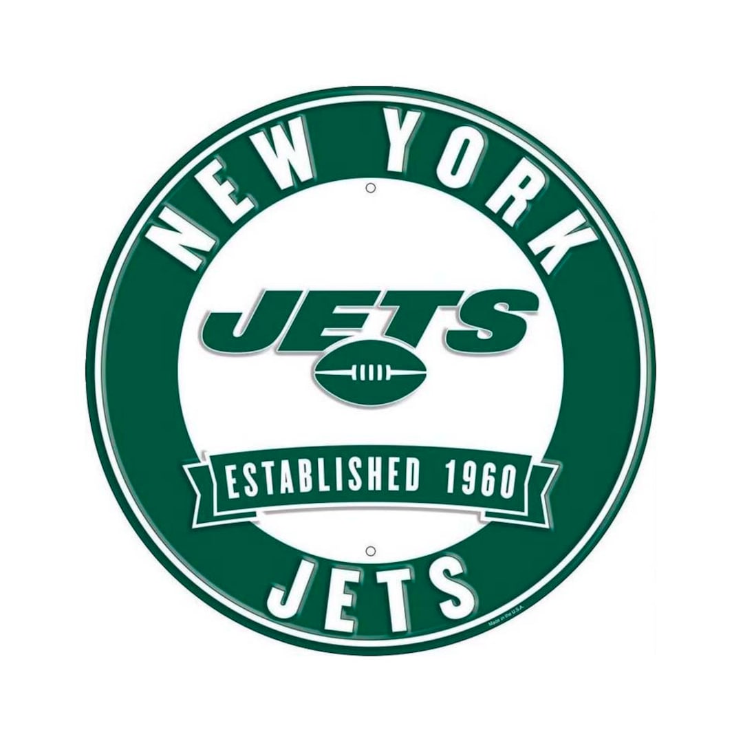 Officially Licensed New York Jets Sign - Etsy