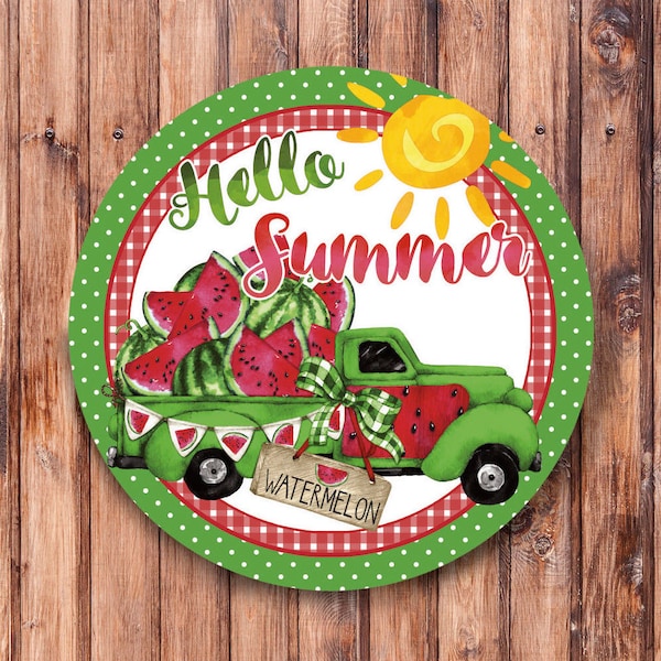Summer Wreath Signs - Etsy