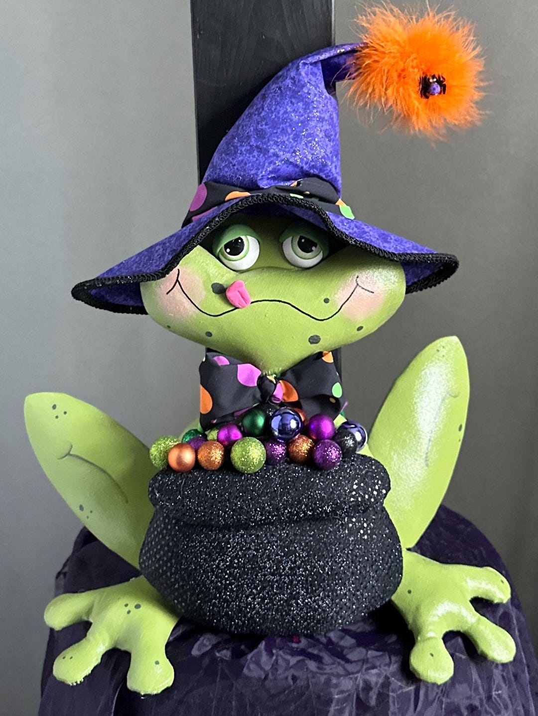 Wizard of Frogs Wreath Attachment - Etsy
