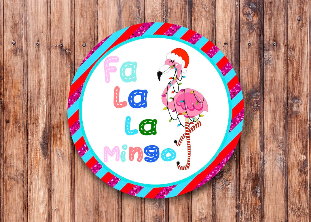 Fa La La Mingo Wreath Sign - Etsy