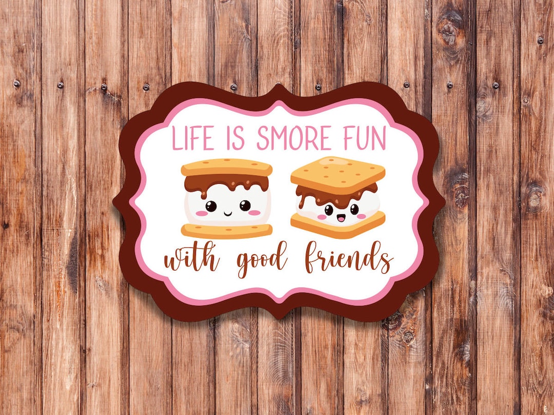Life is Smore Fun Wreath Sign - Etsy