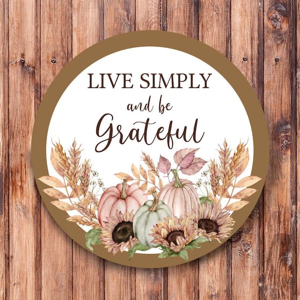 Grateful Sign - Etsy