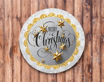 Gold Christmas Sign | Etsy