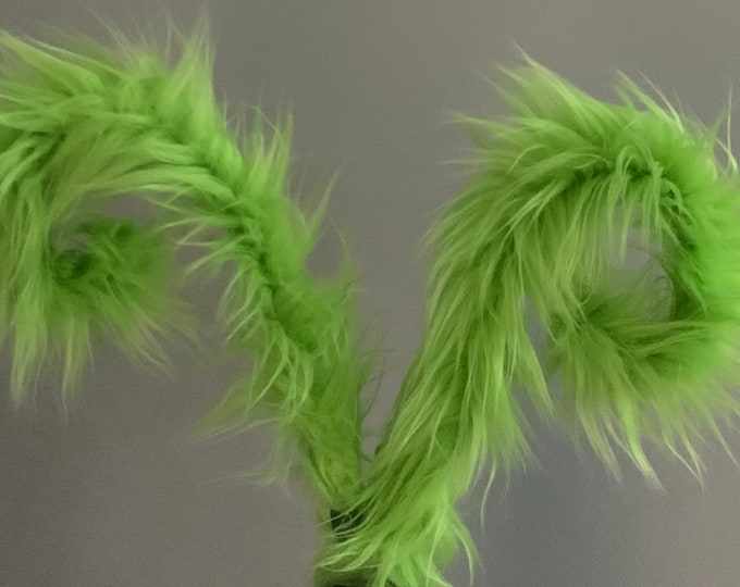 Christmas Your a Mean One, Lime, Red and White Holiday Green Monster ...