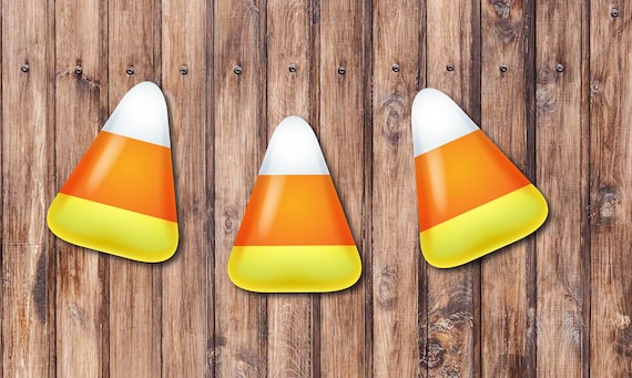 Set of 3 Candy Corn | Etsy