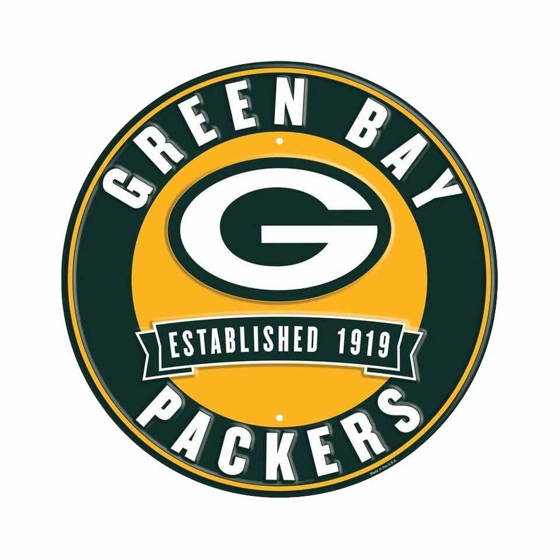 Officially Licensed Green Bay Packers Sign - Etsy